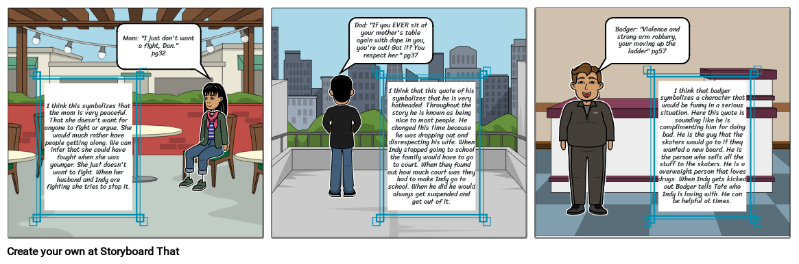 Symbolism Project part 2 Storyboard by cef08a6b