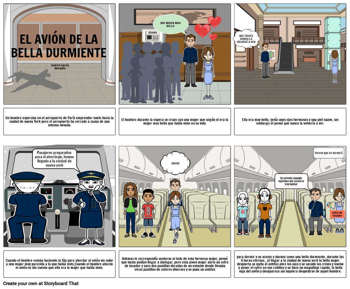 El avion parte 1 Storyboard by cf07dbc4