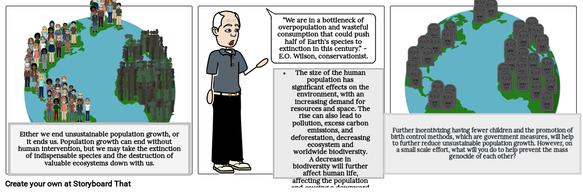 Overpopulation Storyboard por cf12188e