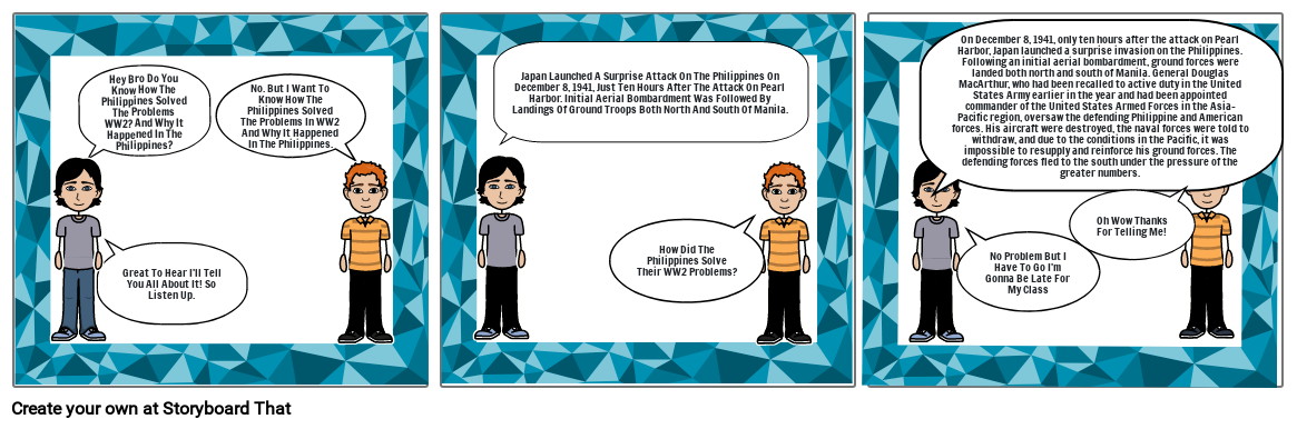 Comic Strip For AP Storyboard por chrisw-3