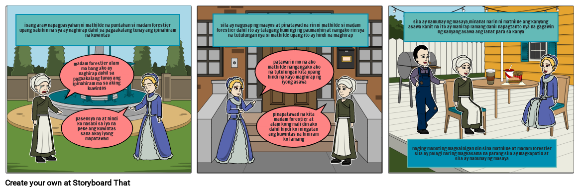 ang kuwintas Storyboard por clarisse27244