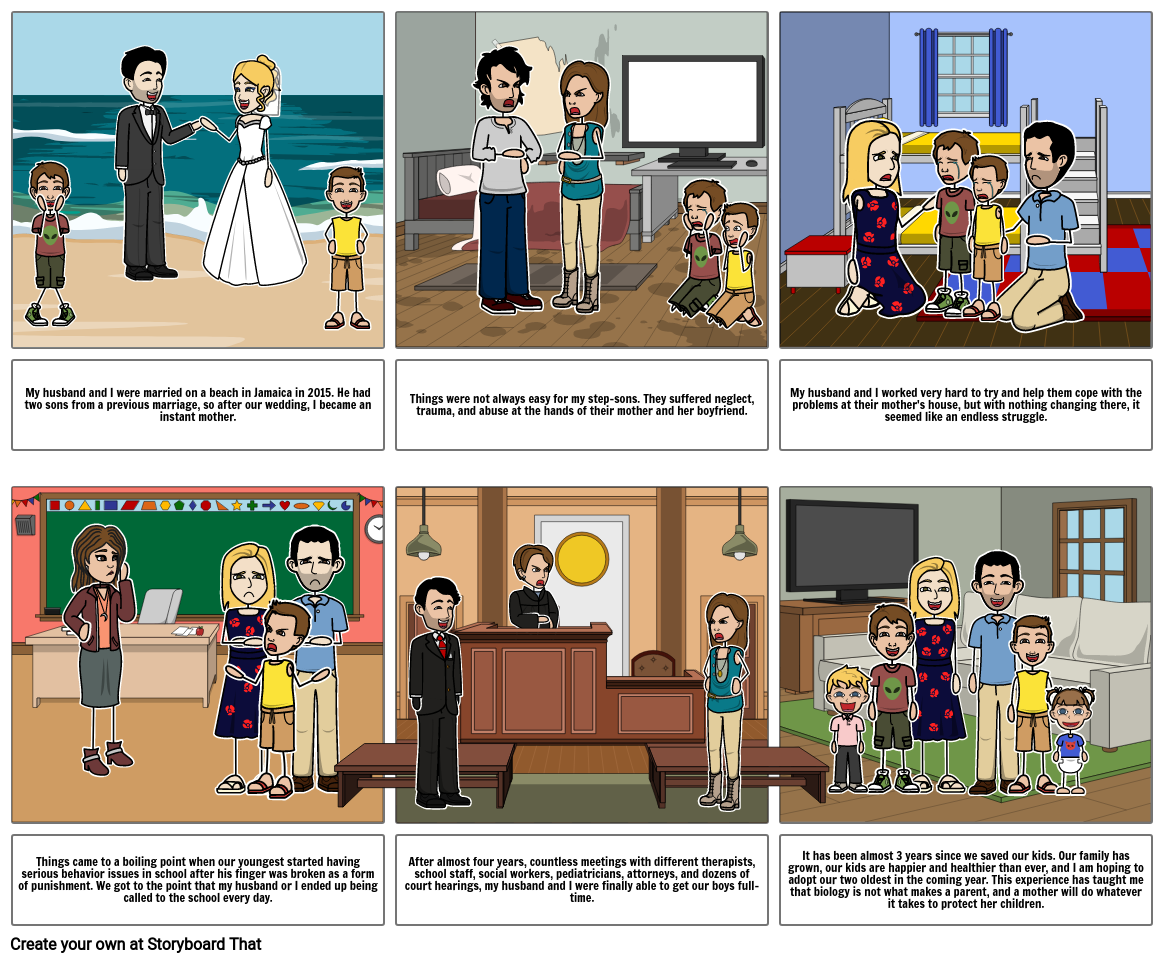 Comic Assignment Storyboard por clsoboe