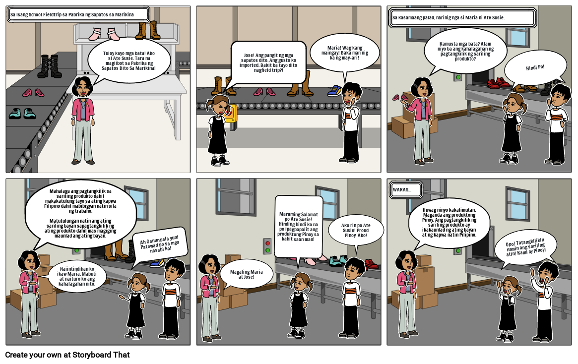 Ako ay Pinoy! Storyboard af cm83437