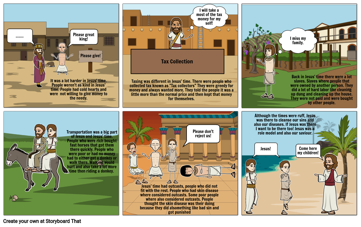 Jesus' time. Storyboard by coolboy77