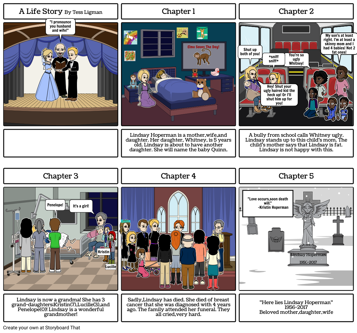 A Life Story Storyboard Por Coolkoala450