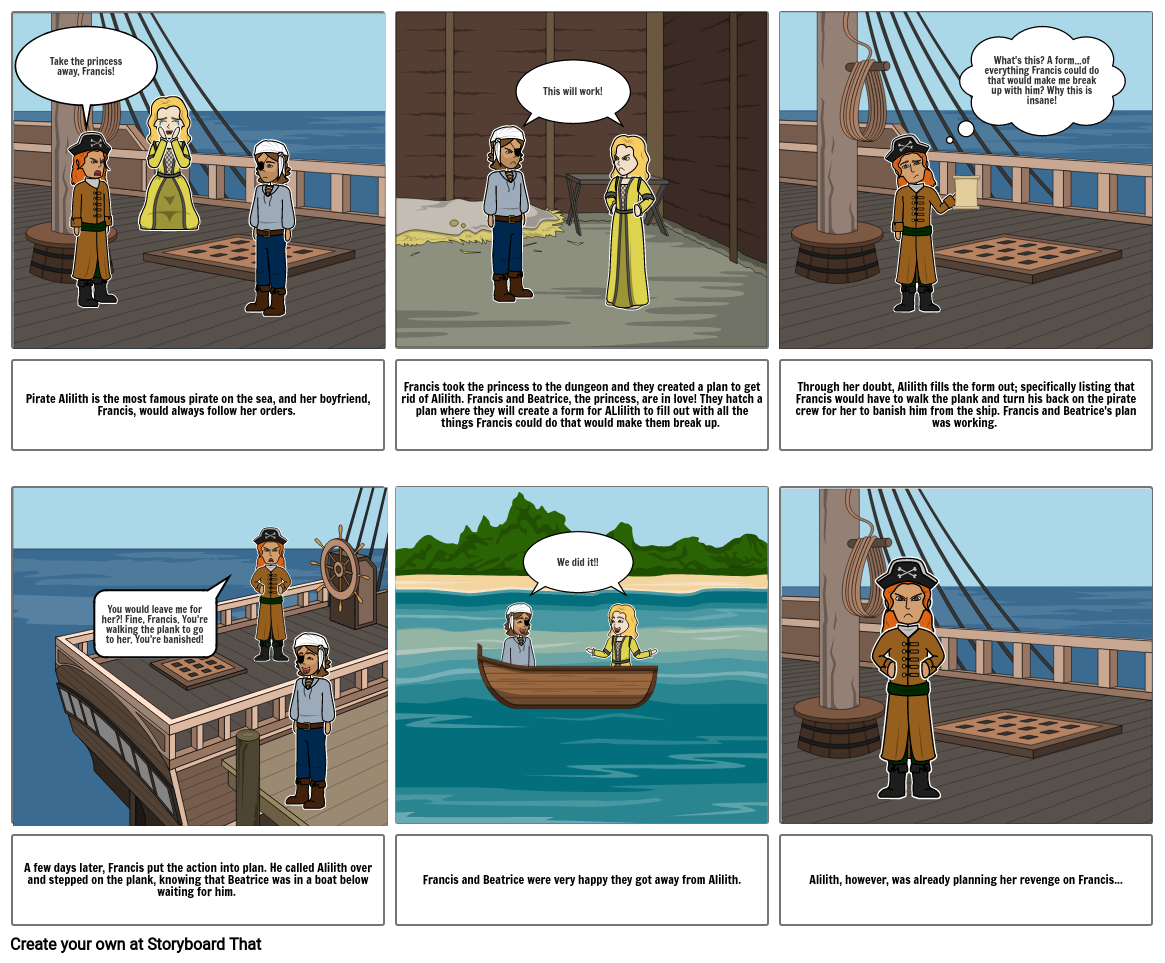 Twelfth Night Storyboard par crellinb