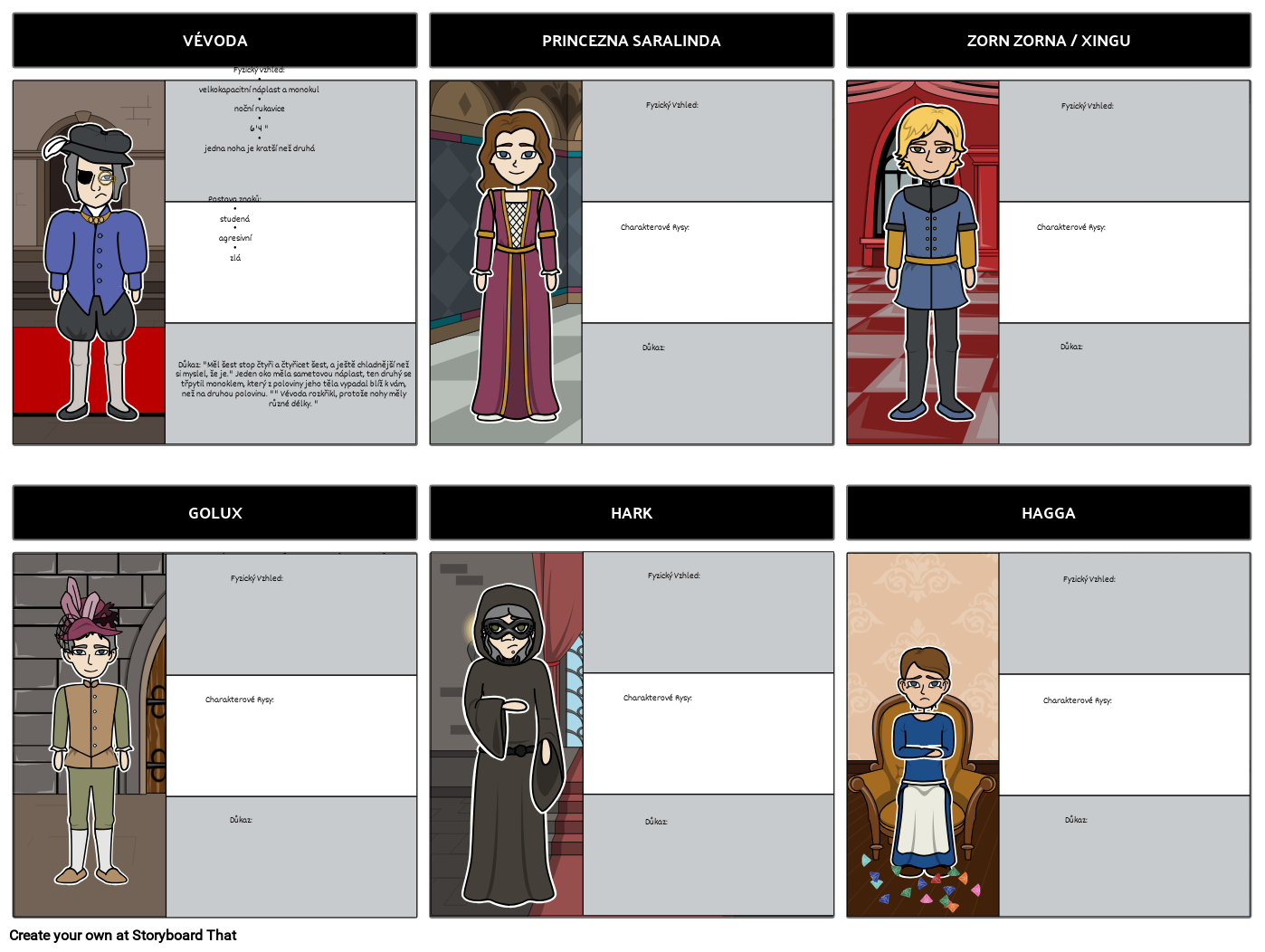 13. Hodiny Character Map Storyboard por cs-examples