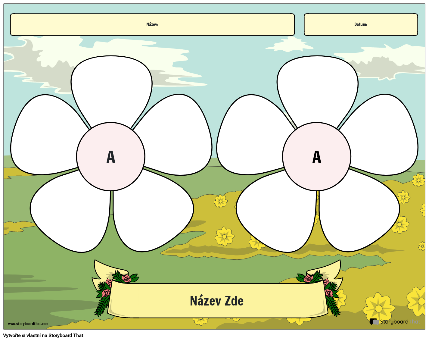 Anglický Phonics Flower Diagram Storyboard af cs-examples Anglický Phonics Flower Diagram Storyboard af cs-examples