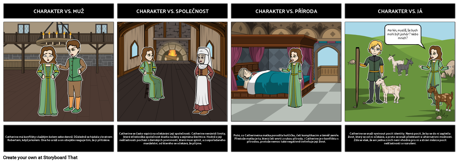 Catherine Volal Birdy Konflikty Storyboard Par Cs Examples