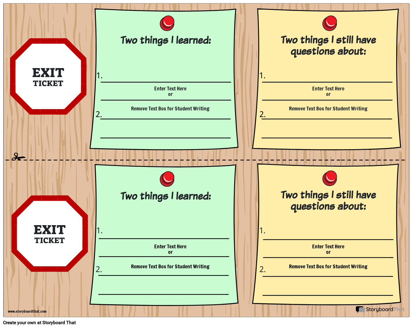 Exit Ticket 7 Storyboard O Cs Examples