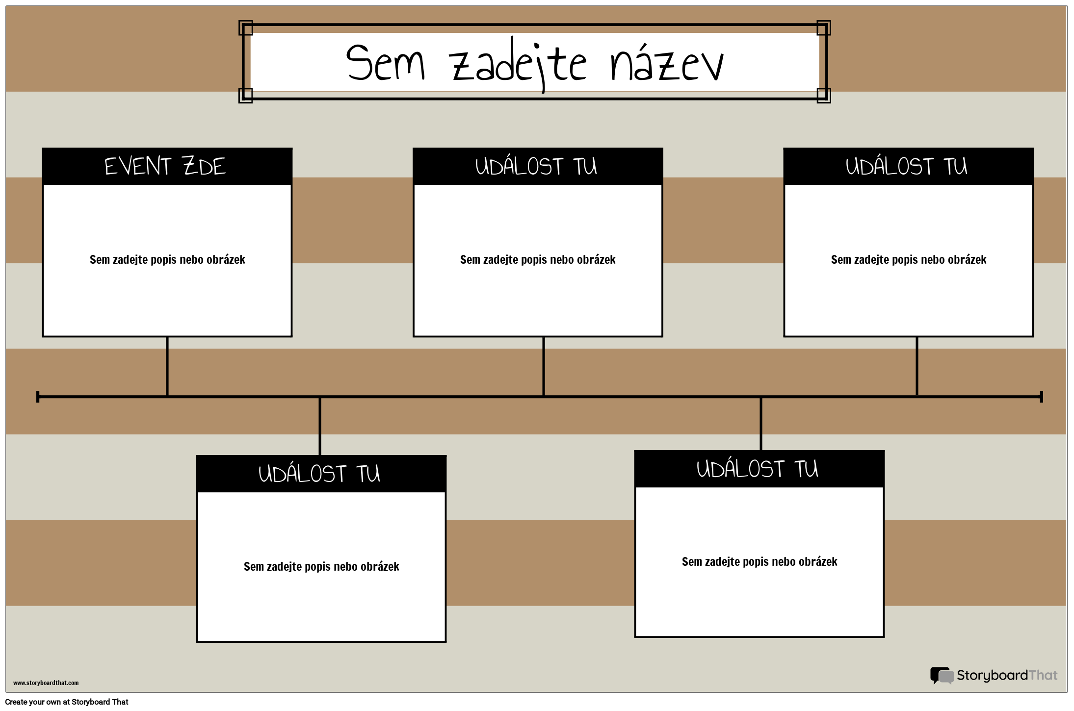 Horizontální Časová osa Storyboard par cs-examples