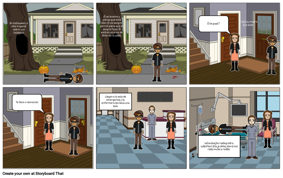 Kapitola 5B Spanish Project: kluk, který padl