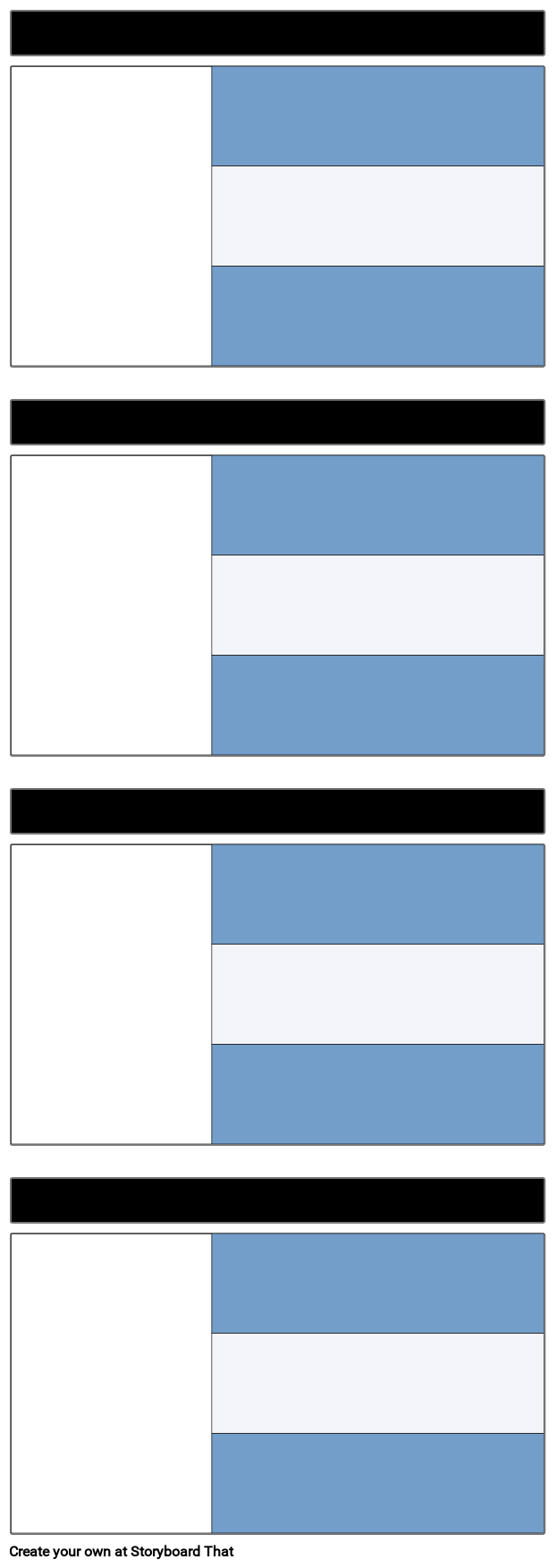 Mapa znaků 3, pole 16x9 Storyboard ידי cs-examples