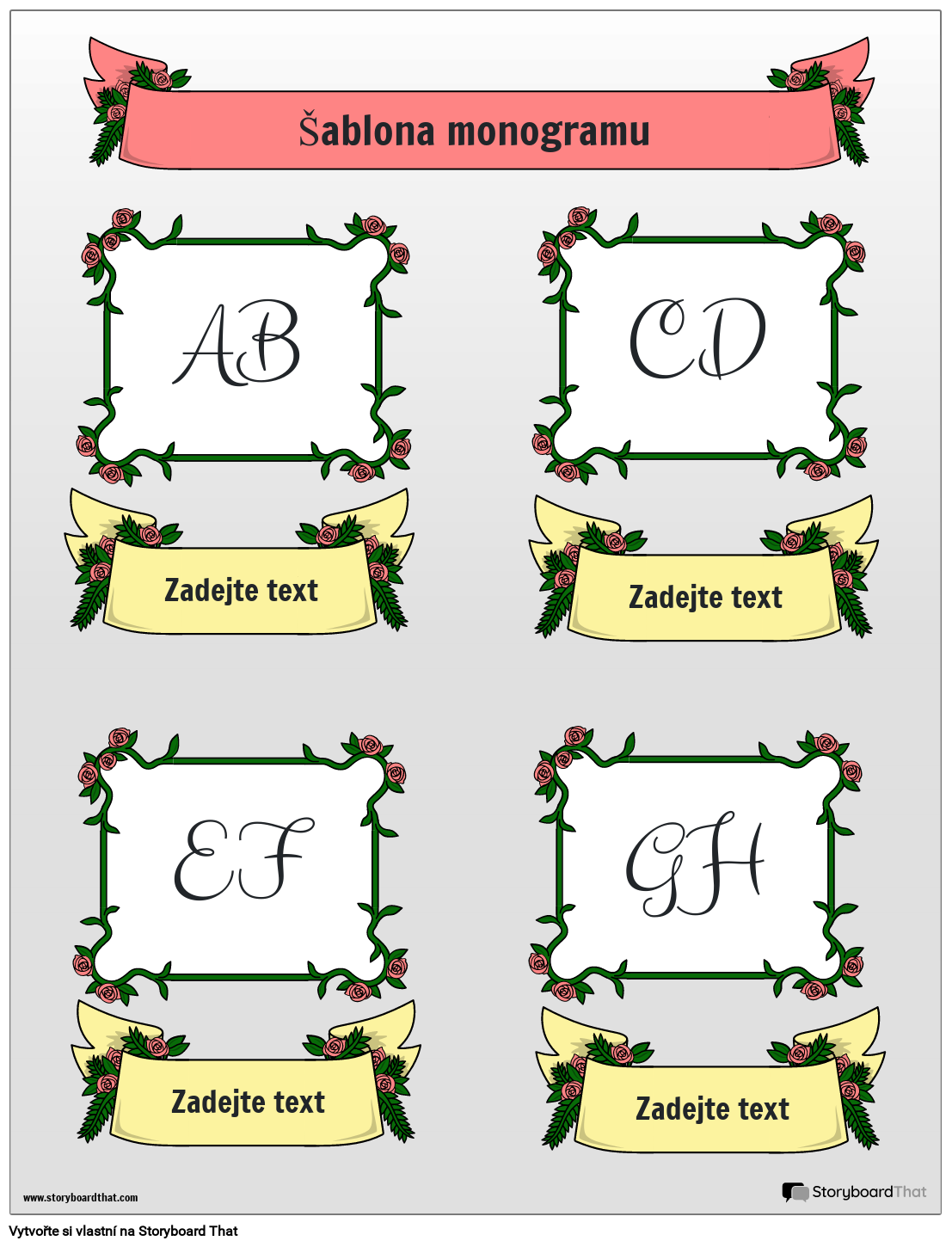 Monogram 2 Storyboard o cs-examples