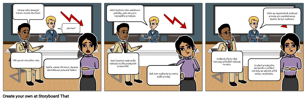 Neukázněný Approach Storyboard par cs-examples