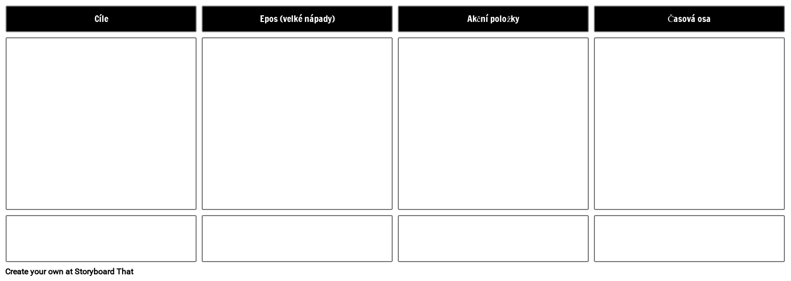 Plán Produktu Storyboard por cs-examples