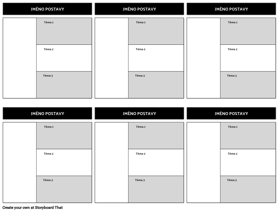 Prázdné Character Map Storyboard por cs-examples