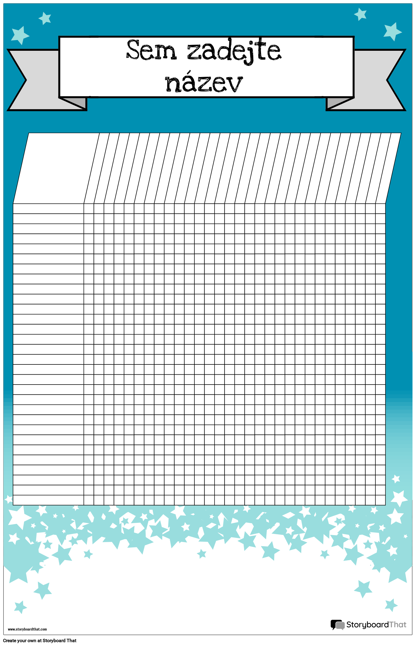 Studentský Graf Plakát Storyboard par cs-examples