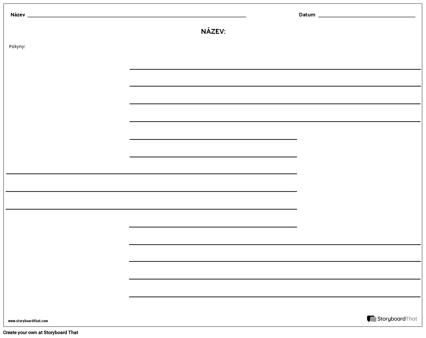 Tři Náměstí Ilustrace Storyboard by cs-examples