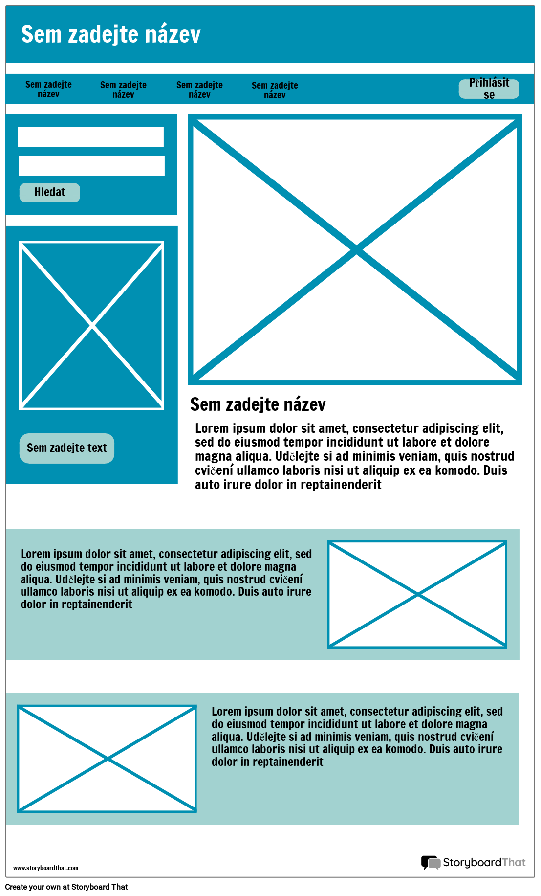 Ui Wireframe 2 Storyboard O Cs Examples
