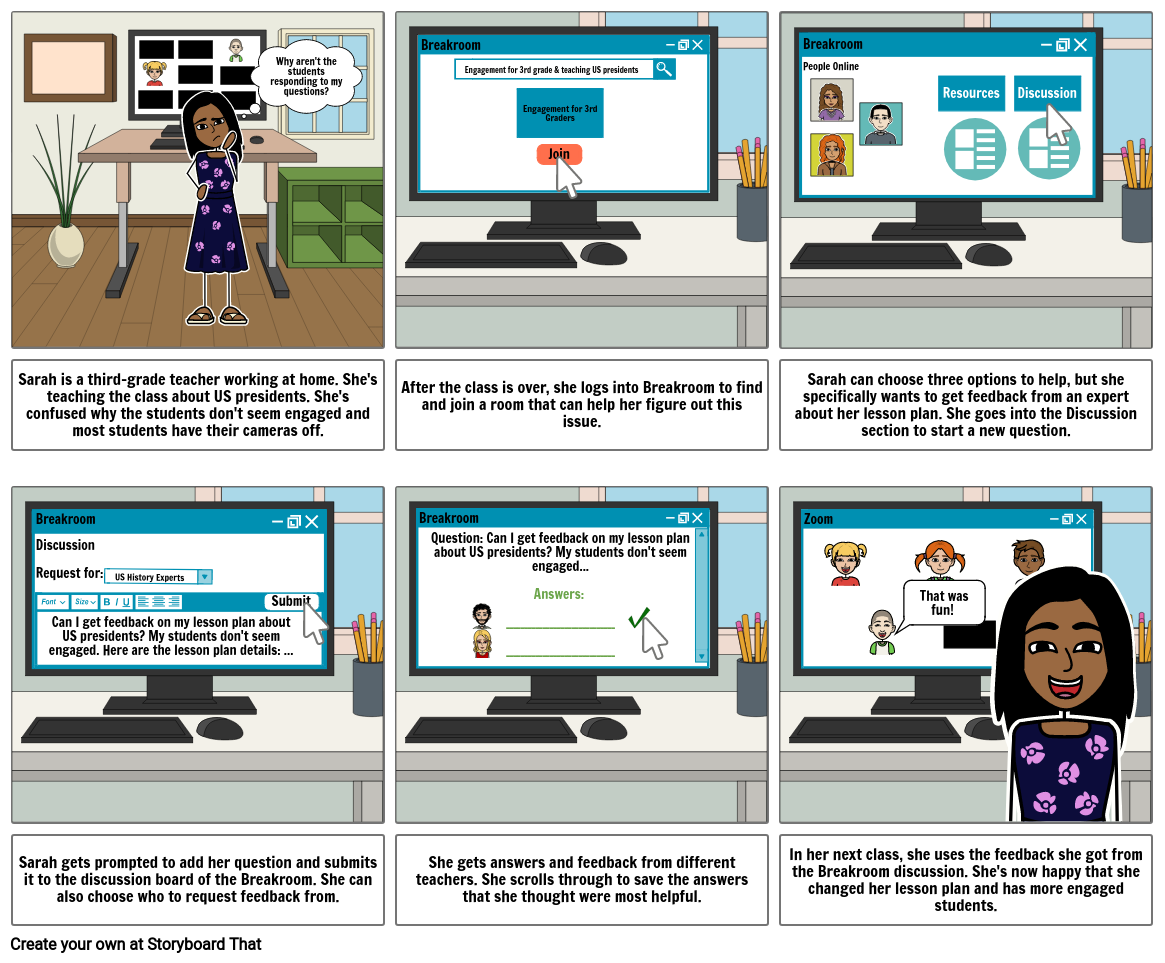 Asking a Question Storyboard by cta69819