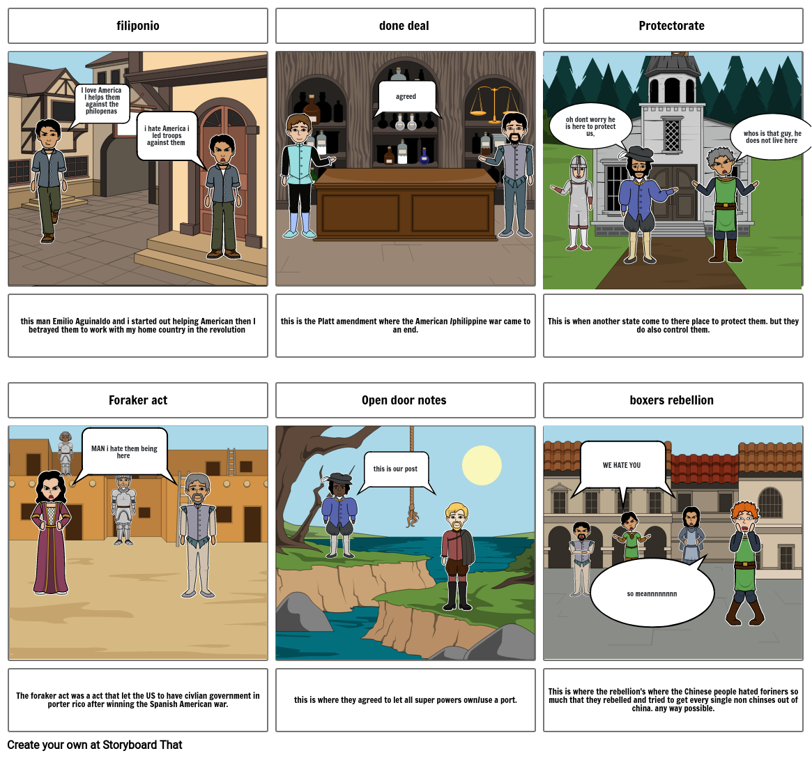 American Imperialism Storyboard By Cw61759 American Imperialism Storyboard By Cw61759