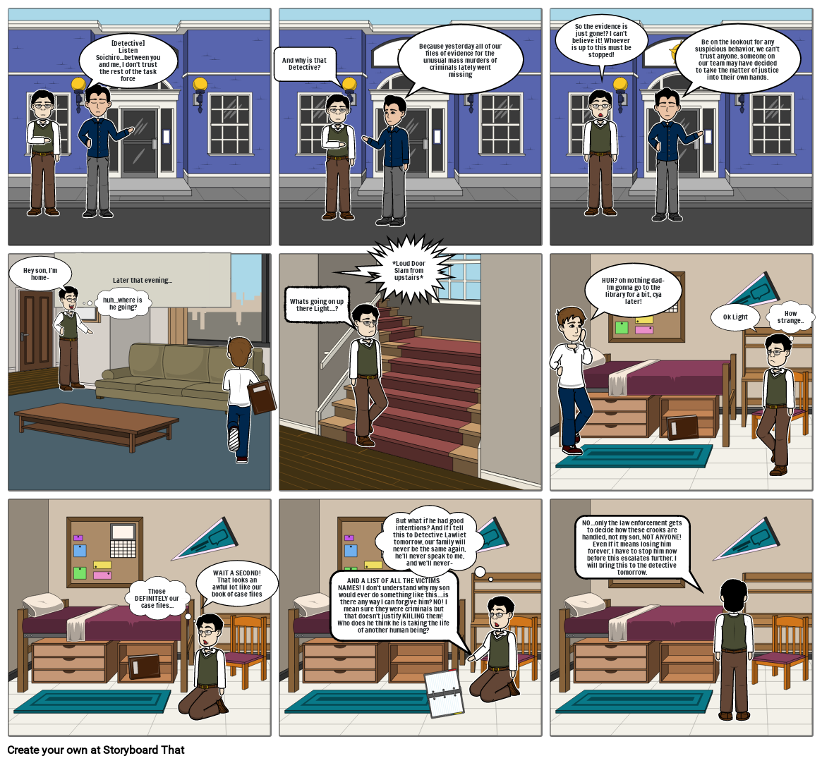 Killer of Crime Storyboard par d00ef5c7