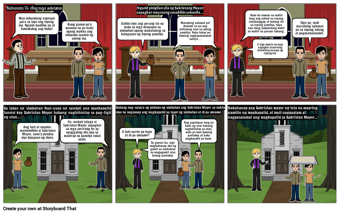 pROJECT FIL Storyboard by d027eb1b