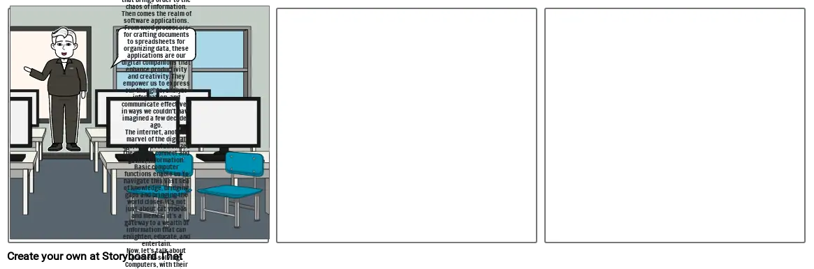 Basic Computer Functions Storyboard By D05bd35d