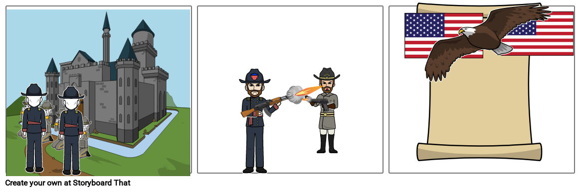 fort sumpter Storyboard por d08f6a12