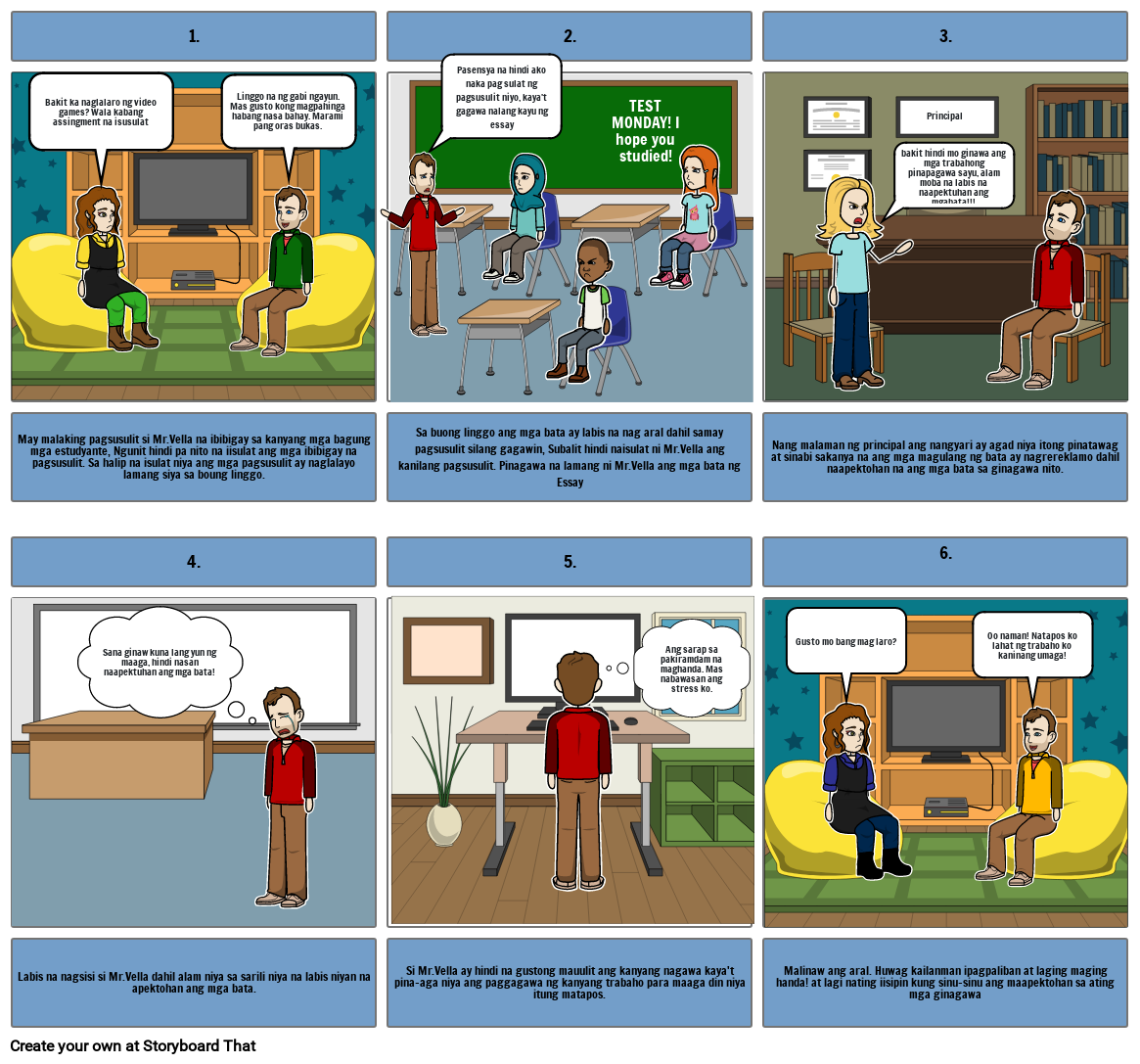 Mamaya na! Storyboard by d16481bd