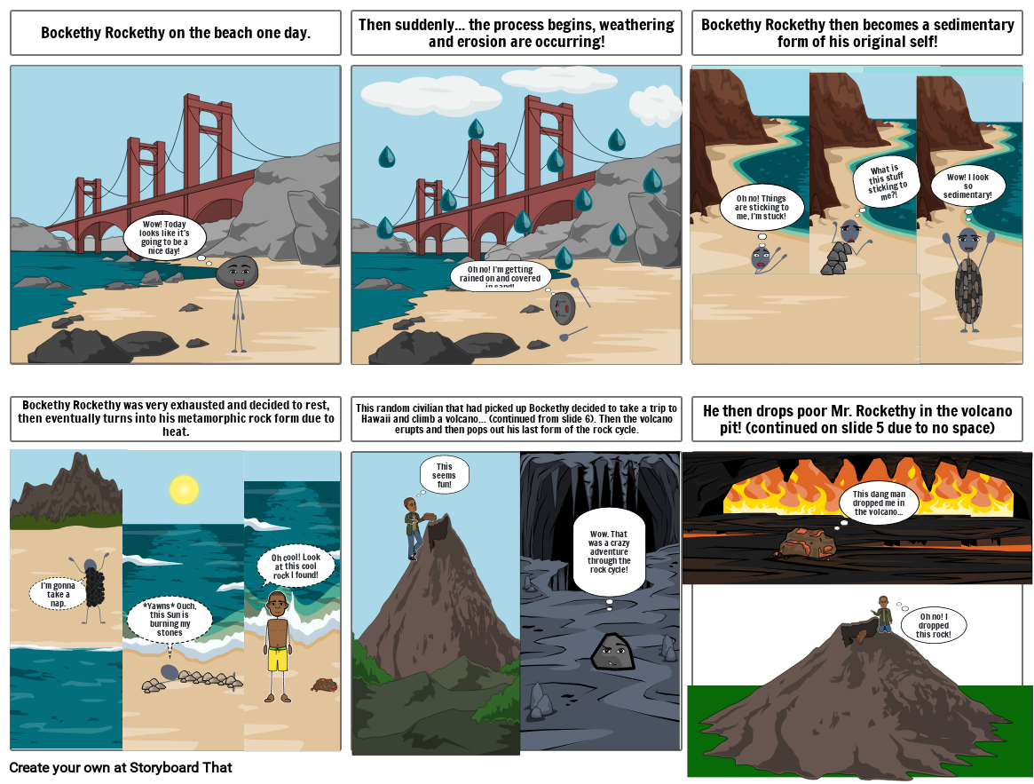 Jaydon's Rock Story Storyboard par d16646c5