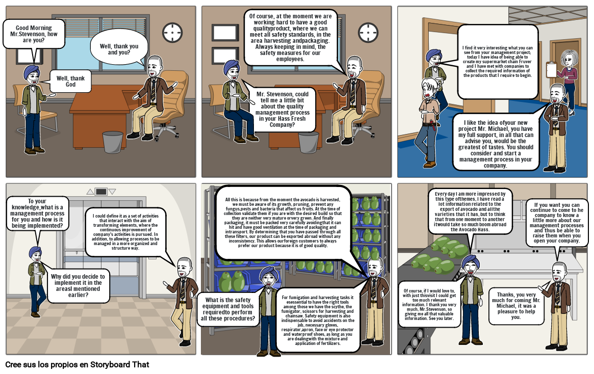 Evaluation Product and Service Storyboard by d2a8a655