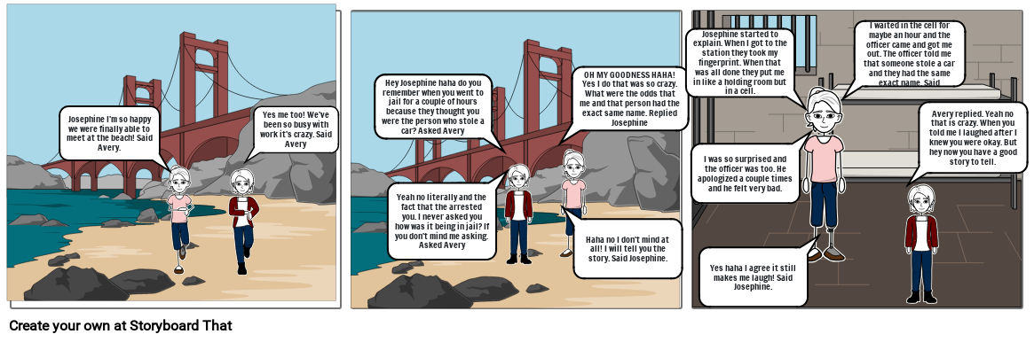 The Beach Storyboard by d2c9d43e