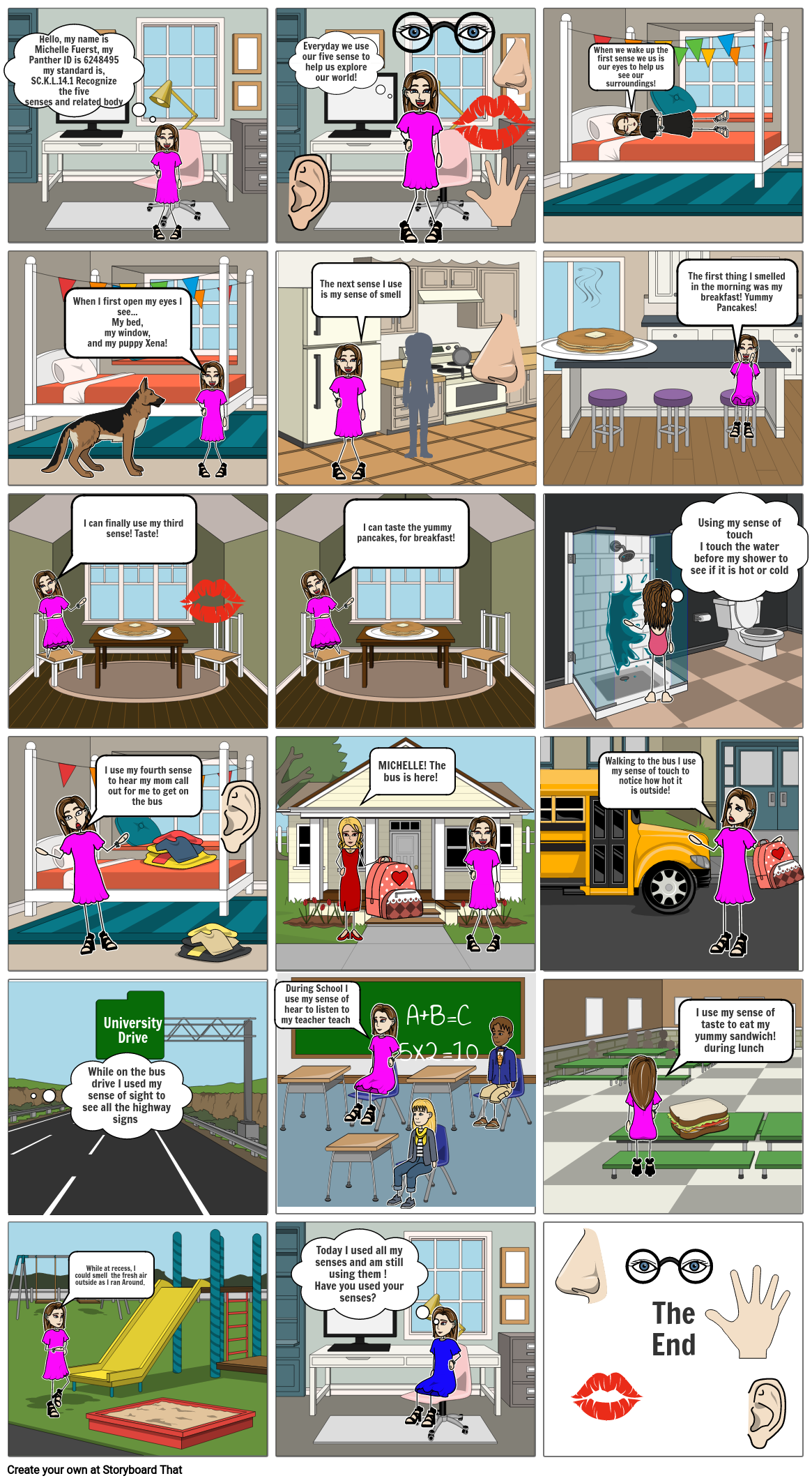 Standard comic strip Storyboard par d31e39c7