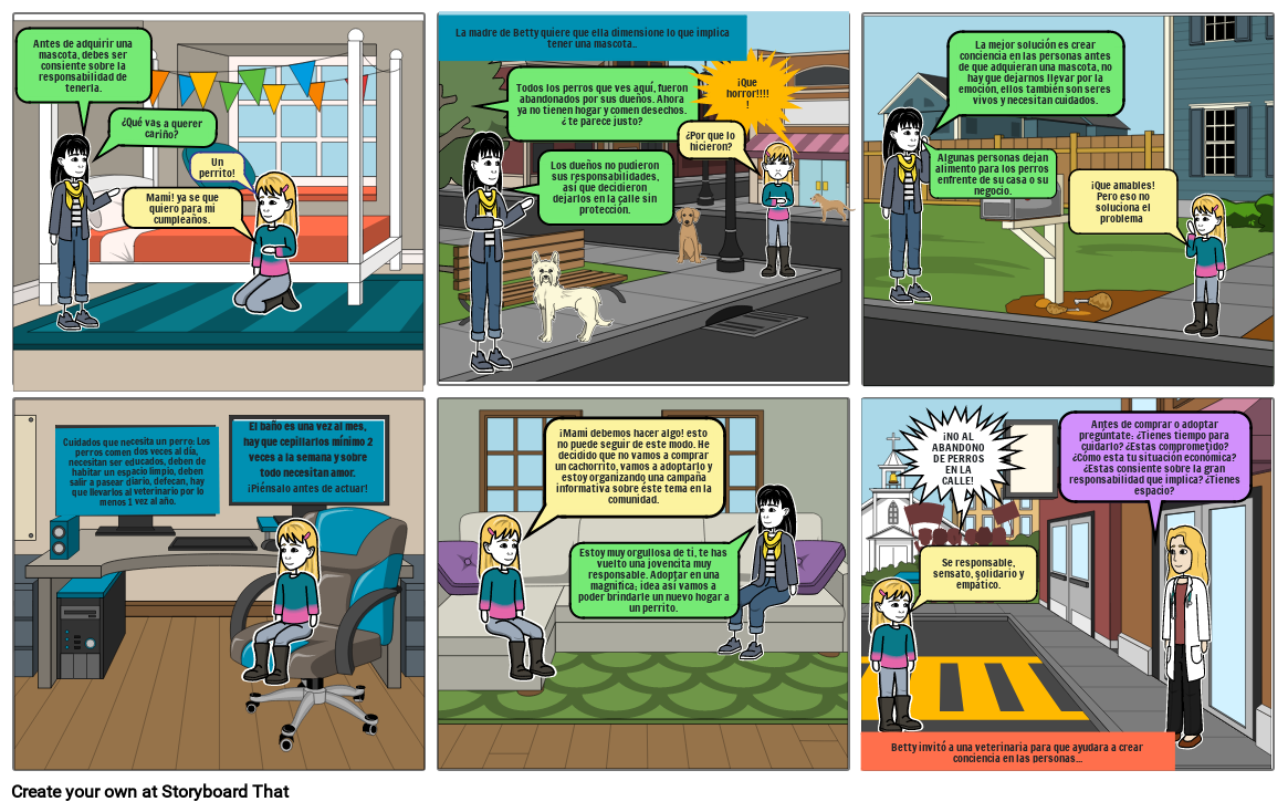 HISTORIETA DEL PERRO Storyboard by d399ca6b