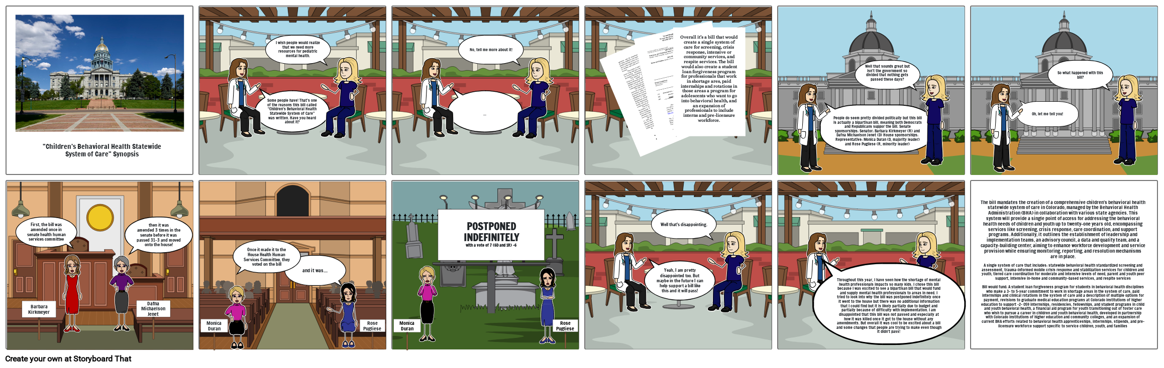 CHCO Bill Comic Strip Storyboard by d40079cd