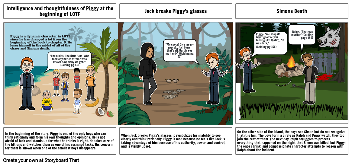 LOTF Storyboard Storyboard by d46777dc