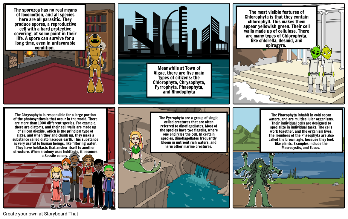 Kingdom Protista and the Towns of Protozoa & Algae Pt2