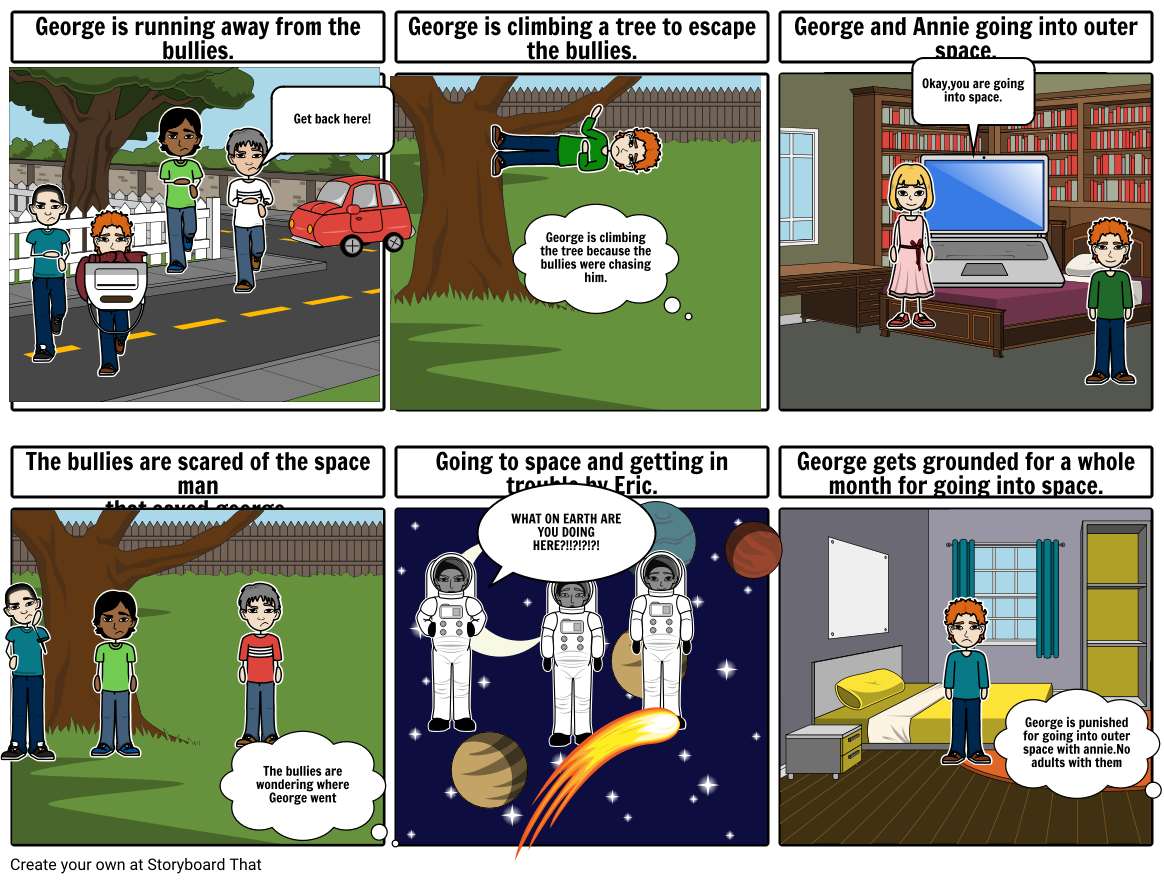 Georges secret key to the universe Storyboard por d612e7929798