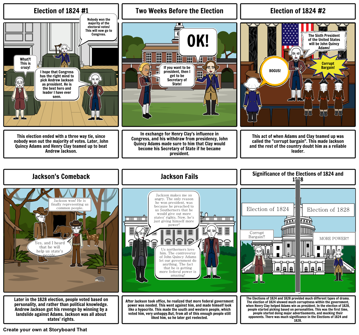 jacksonian comics Storyboard por d65fbe6488524