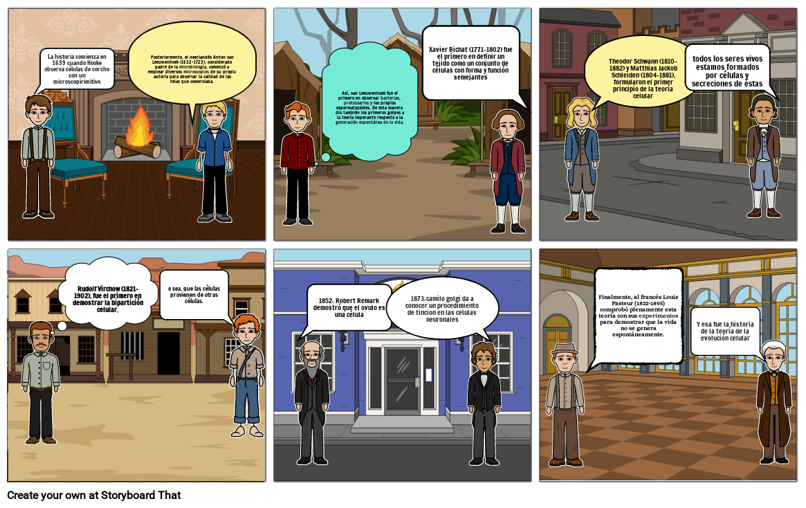BIOLOGIA Storyboard by d6cf1e6b