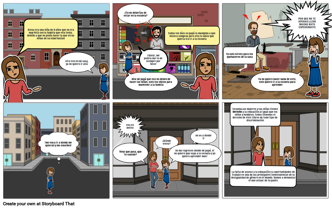 Derechos De La Mujer Storyboard By D8135e60