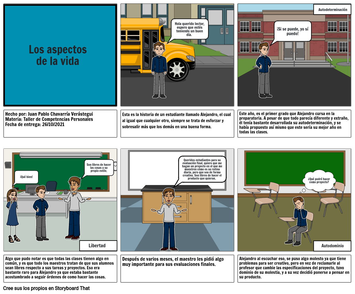 Proyecto segundo periodo Storyboard par d8405bce