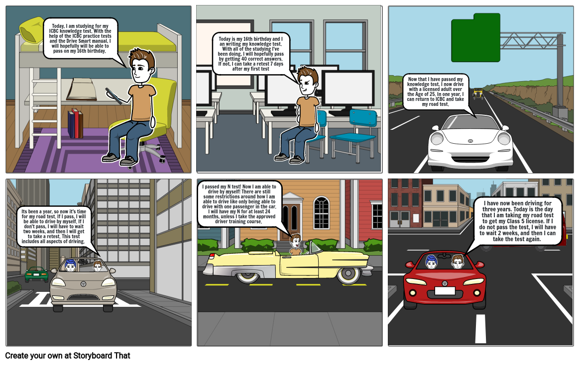 Drivers License Storyboard por d84a47e4