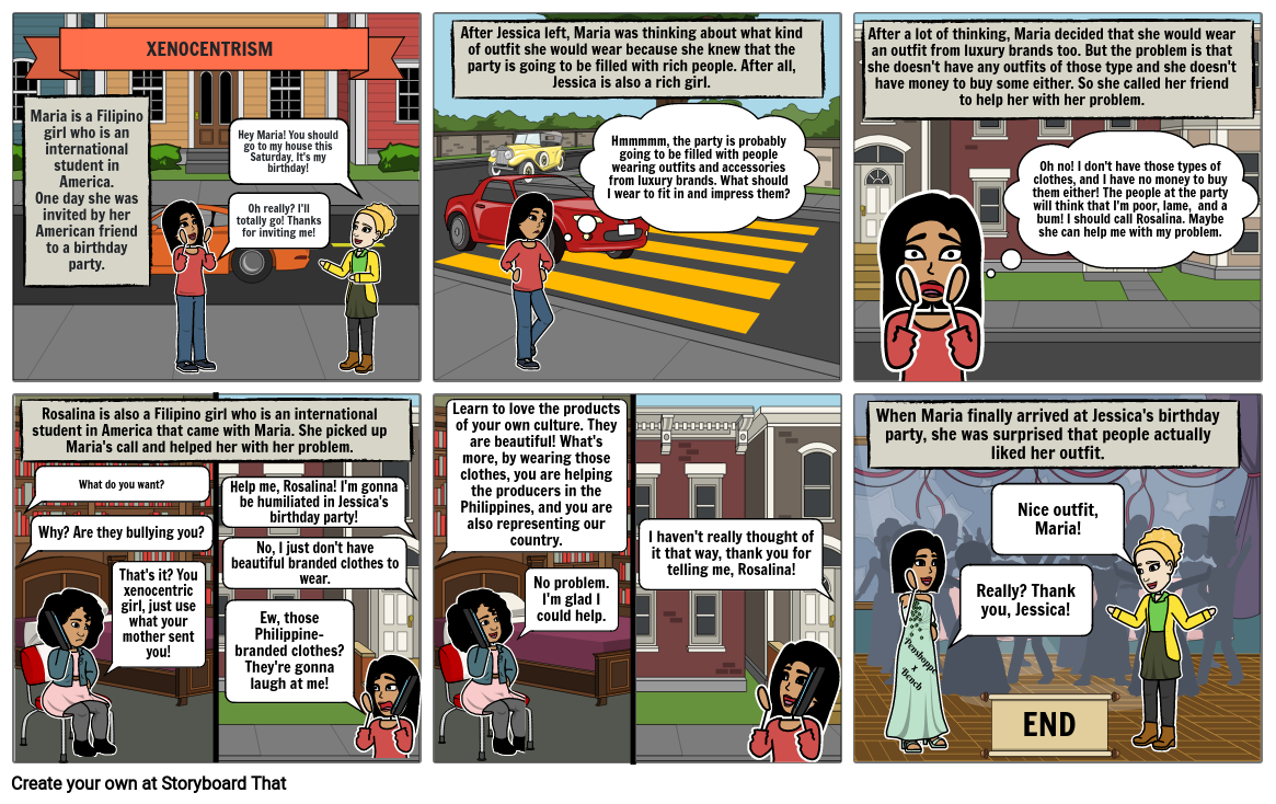 Xenocentrism Storyboard af d85db00d