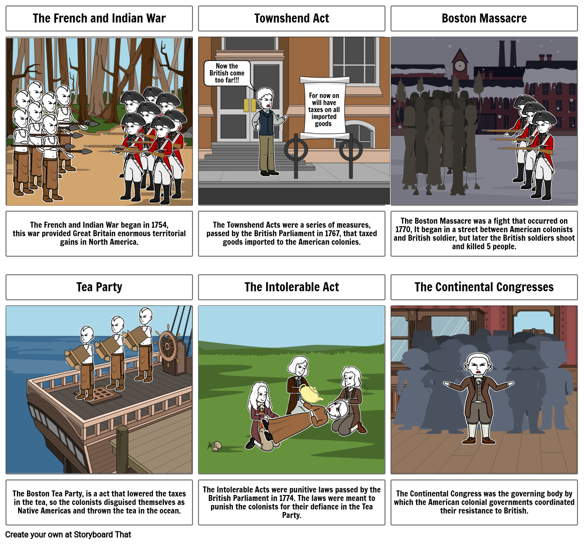 US History Storyboard por d8ca21a8