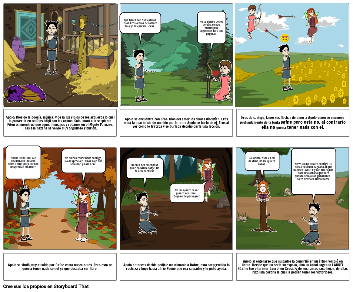 El árbol de Apolo Storyboard por d8fe44d9