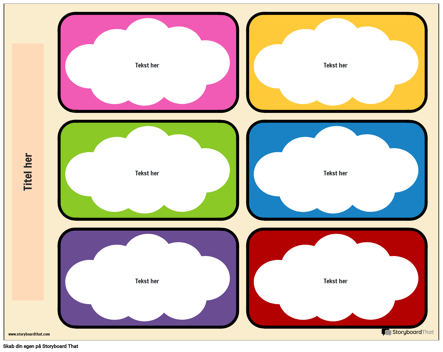 Clouds Game Card Design Storyboard by da-examples