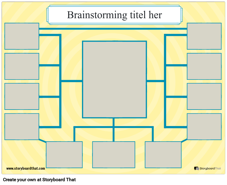 Corporate Brainstorming Skabelon 2 Storyboard por da-examples